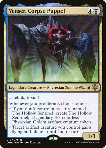 Venser, Corpse Puppet - Phyrexia: All Will Be One - MTG - Untapped.gg