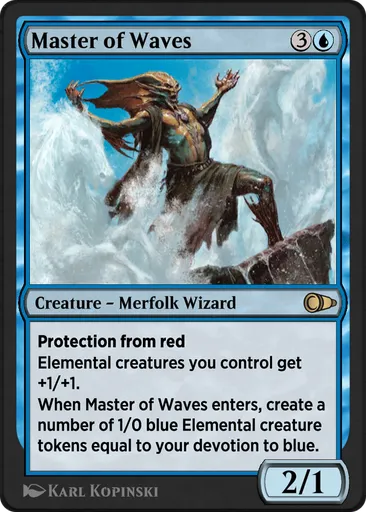 Master of Waves - Pioneer Masters - MTG - Untapped.gg