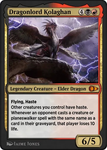 Dragonlord Kolaghan - Pioneer Masters - MTG - Untapped.gg