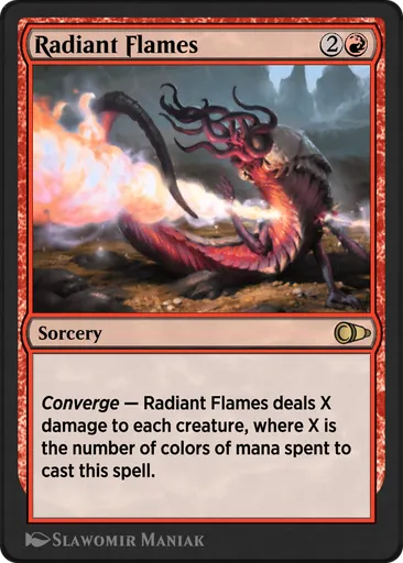Radiant Flames - Pioneer Masters - MTG - Untapped.gg