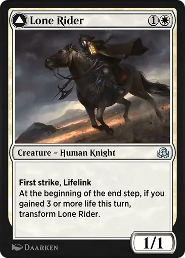 Lone Rider - Shadows over Innistrad Remastered - MTG - Untapped.gg