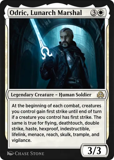Odric, Lunarch Marshal - Shadows over Innistrad Remastered - MTG ...