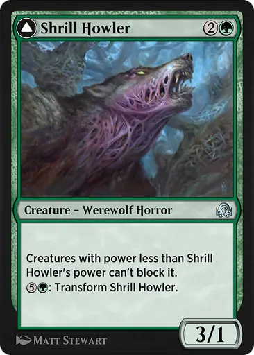 Shrill Howler - Shadows over Innistrad Remastered - MTG - Untapped.gg