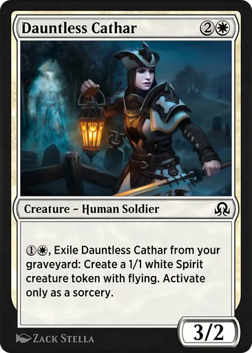 Dauntless Cathar - Shadows over Innistrad Remastered - MTG - Untapped.gg