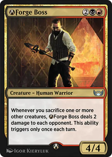 A-Forge Boss - Streets of New Capenna - MTG - Untapped.gg