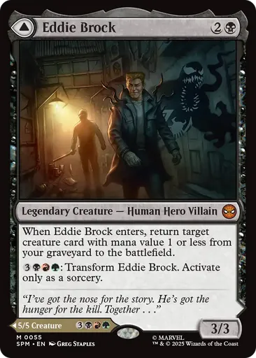 Eddie Brock - Marvel Spider-Man - MTG - Untapped.gg