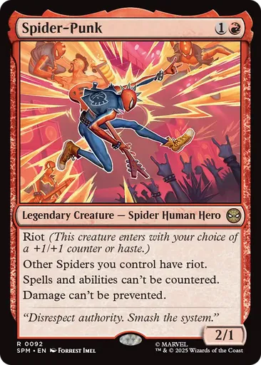 Spider-Punk - Marvel Spider-Man - MTG - Untapped.gg