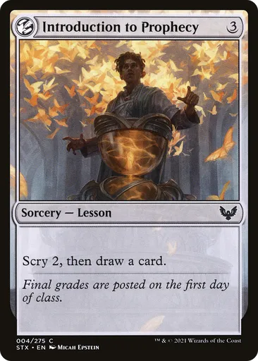 Introduction to Prophecy - Strixhaven - MTG - Untapped.gg