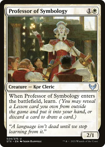 Professor of Symbology - Strixhaven - Untapped.gg