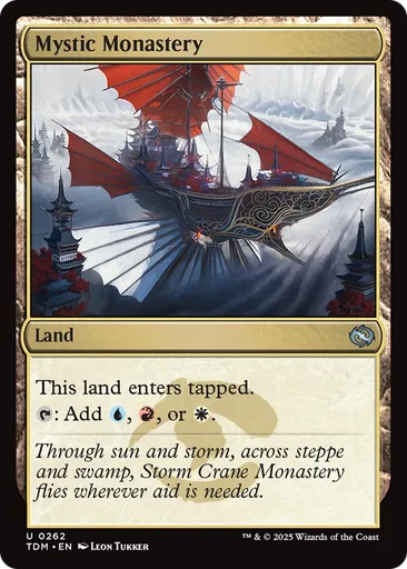 Mystic Monastery - Tarkir: Dragonstorm - MTG - Untapped.gg