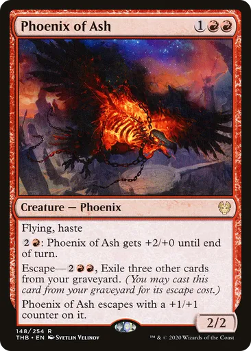 Phoenix of Ash - Theros Beyond Death - MTG - Untapped.gg