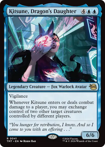 Kitsune, Dragon's Daughter - Teenage Mutant Ninja Turtles - MTG ...