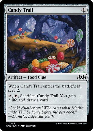 Candy Trail - Wilds of Eldraine - MTG - Untapped.gg