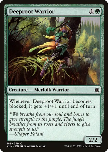 Deeproot Warrior - Ixalan - MTG - Untapped.gg