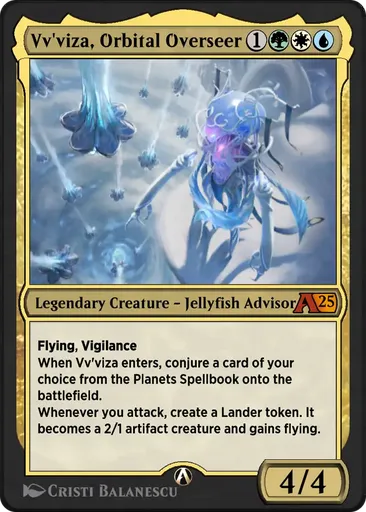 Vv'viza, Orbital Overseer - Alchemy: Edge of Eternities - MTG - Untapped.gg