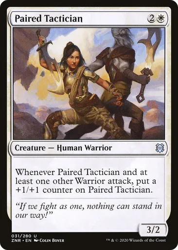 Paired Tactician - Zendikar Rising - MTG - Untapped.gg