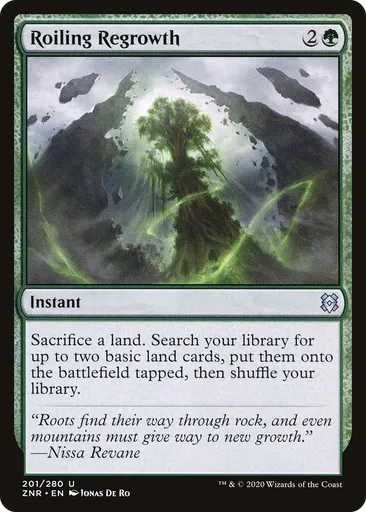 Roiling Regrowth - Zendikar Rising - MTG - Untapped.gg