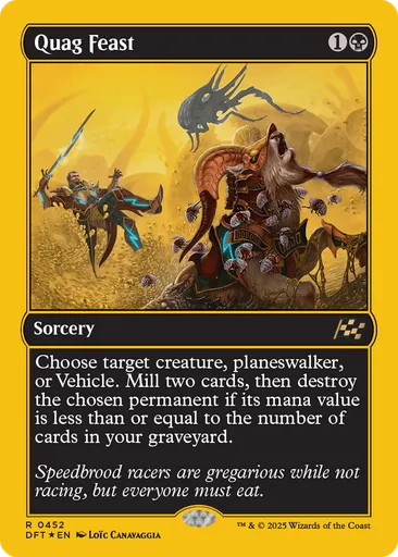 Quag Feast - Aetherdrift - MTG Spoilers - Untapped.gg