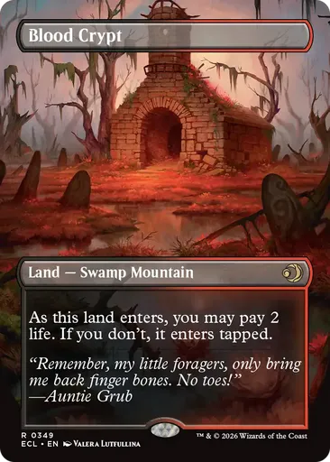Blood Crypt - Lorwyn Eclipsed - MTG Spoilers - Untapped.gg