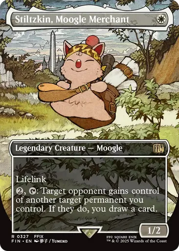 Stiltzkin, Moogle Merchant - Final Fantasy - MTG Spoilers - Untapped.gg