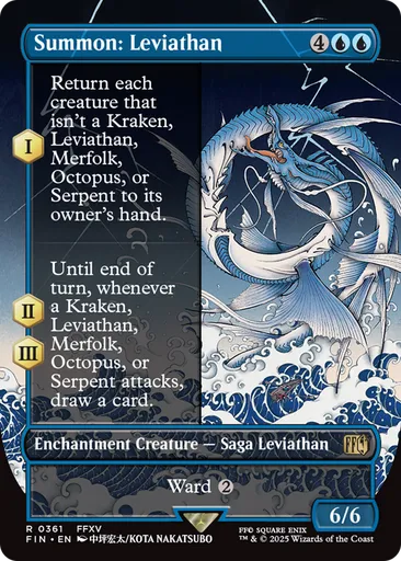 Summon: Leviathan - Final Fantasy - MTG Spoilers - Untapped.gg