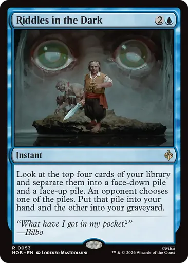 Riddles in the Dark - The Hobbit - MTG Spoilers - Untapped.gg