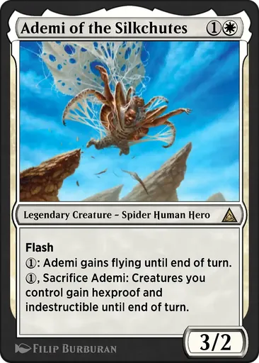 Ademi of the Silkchutes - Through the Omenpaths - MTG Spoilers ...