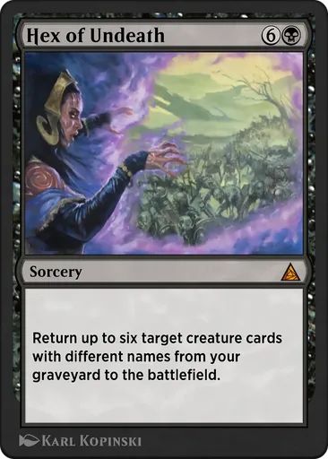 Hex of Undeath - Through the Omenpaths - MTG Spoilers - Untapped.gg