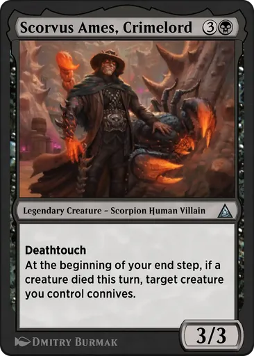 Scorpion, Seething Striker - Through the Omenpaths - MTG Spoilers ...