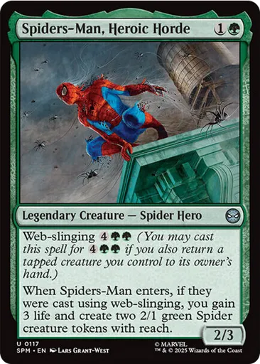 Spiders-Man, Heroic Horde - Marvel's Spider-Man - MTG Spoilers ...