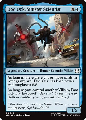 Doc Ock, Sinister Scientist - Marvel's Spider-Man - MTG Spoilers - Untapped.gg