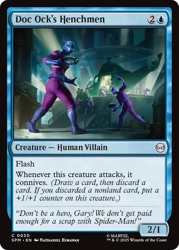 Doc Ock's Henchmen - Marvel's Spider-Man - MTG Spoilers - Untapped.gg