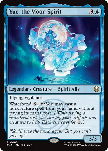 Yue, the Moon Spirit - Avatar: The Last Airbender - MTG Spoilers ...