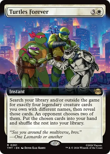 Turtles Forever - Teenage Mutant Ninja Turtles - 万智牌系列预览 - Untapped.gg