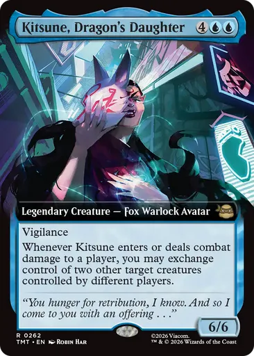 Kitsune, Dragon's Daughter - Teenage Mutant Ninja Turtles - MTG Spoilers