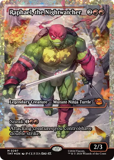 Raphael, the Nightwatcher – Teenage Mutant Ninja Turtles – MTG Spoiler